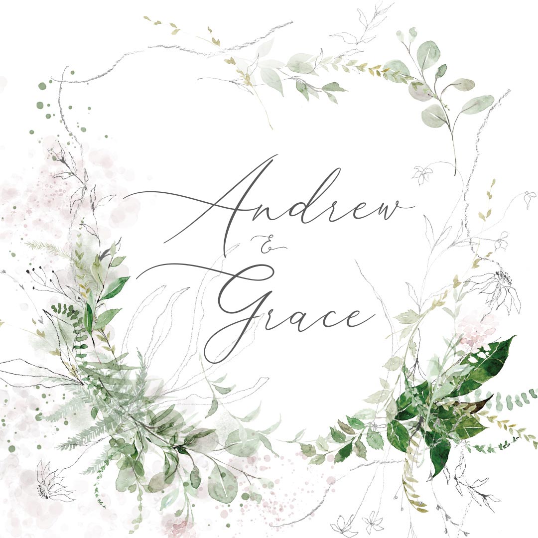 Wedding Invitation - Andrew & Grace
