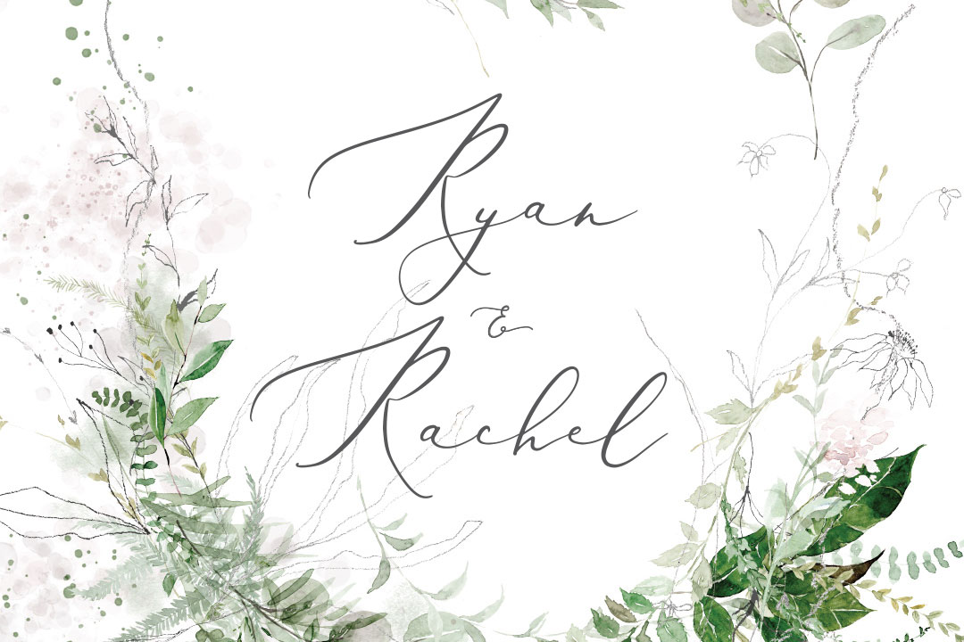 Wedding Invitation - Ryan & Rachel